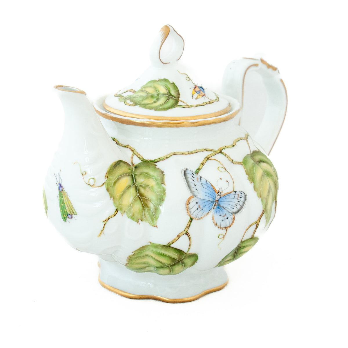 Anna Weatherly Porcelain Ivy Garland Teapot – The Boulder Tea Company