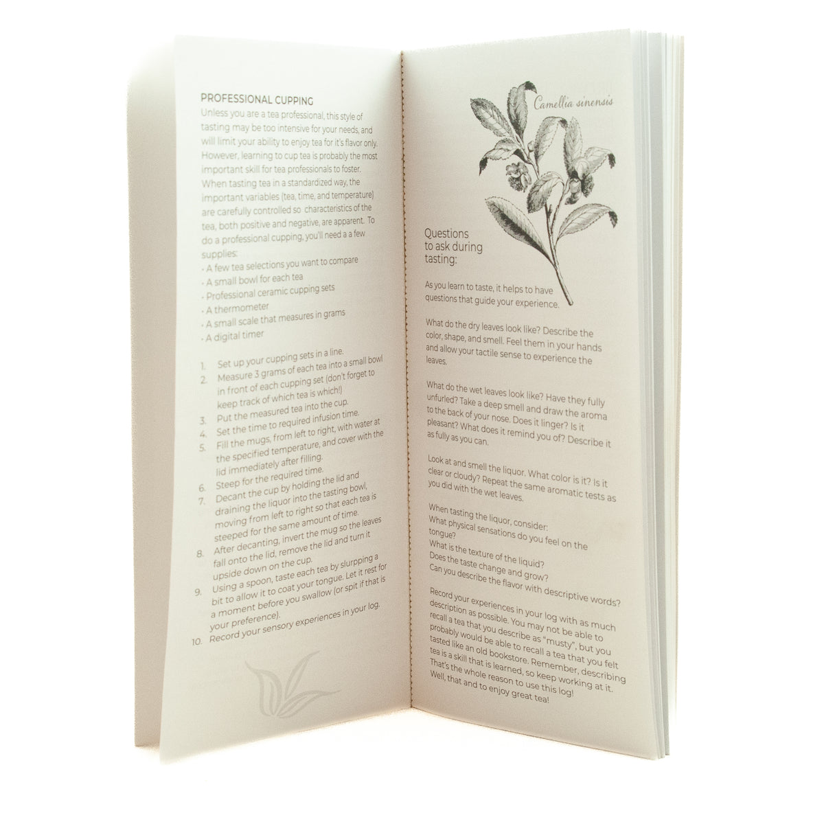 Personal Tea Log – The Boulder Tea Company