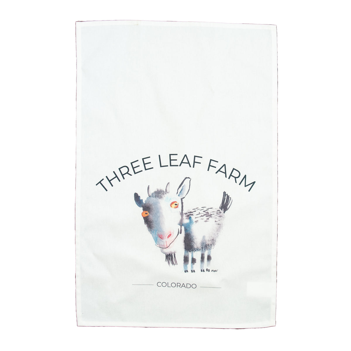 Three Leaf Farm Goat Tea Towel – The Boulder Tea Company