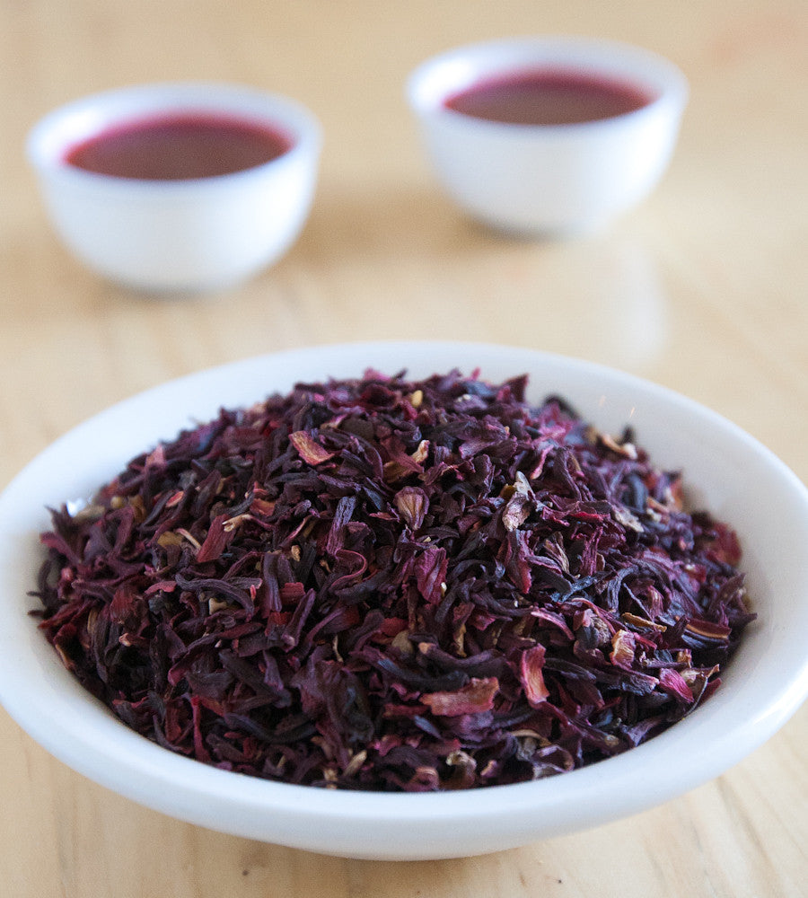 Organic Hibiscus Flowers | Herbal Tisane | Premium Loose Leaf Tea – The ...
